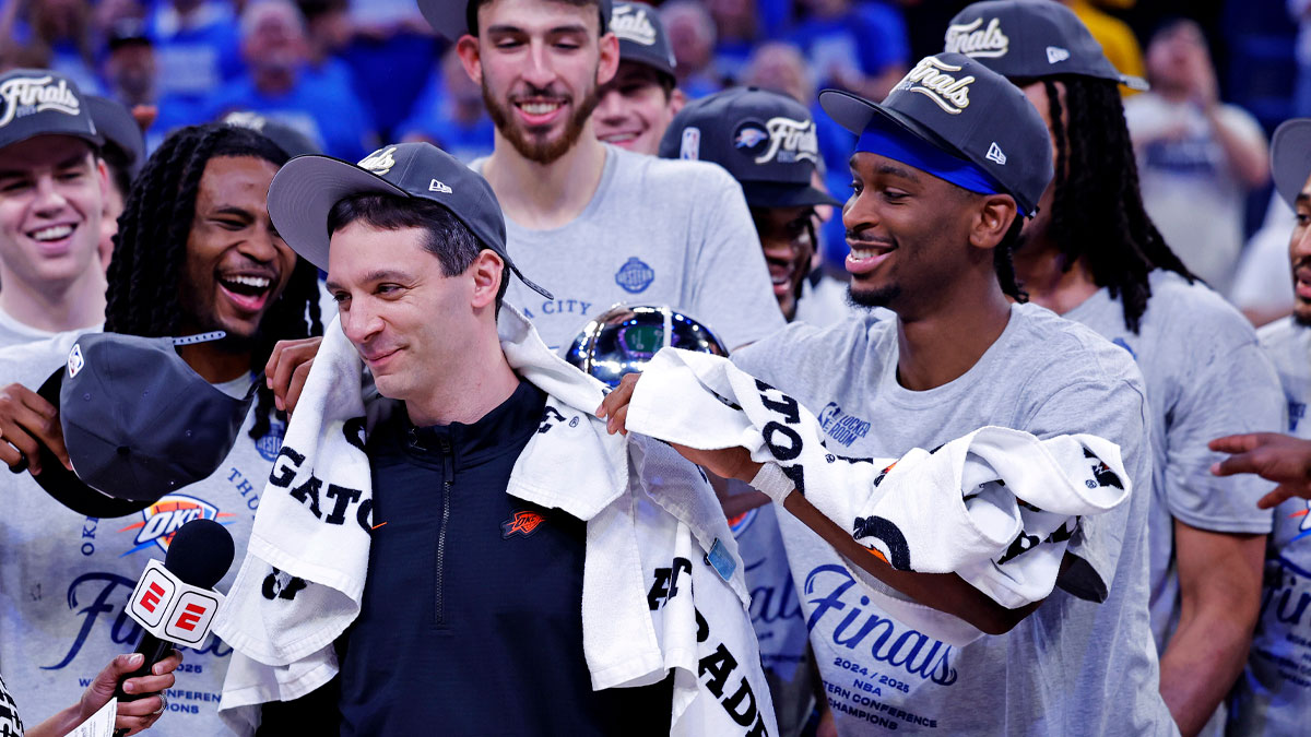 Why NBA Finals trip is bittersweet for Thunder's Mark Daigneault