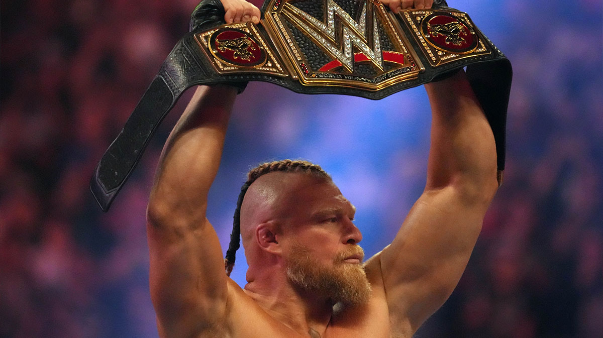 WWE news: Brock Lesnar puts fan in 'headlock' at meet & greet