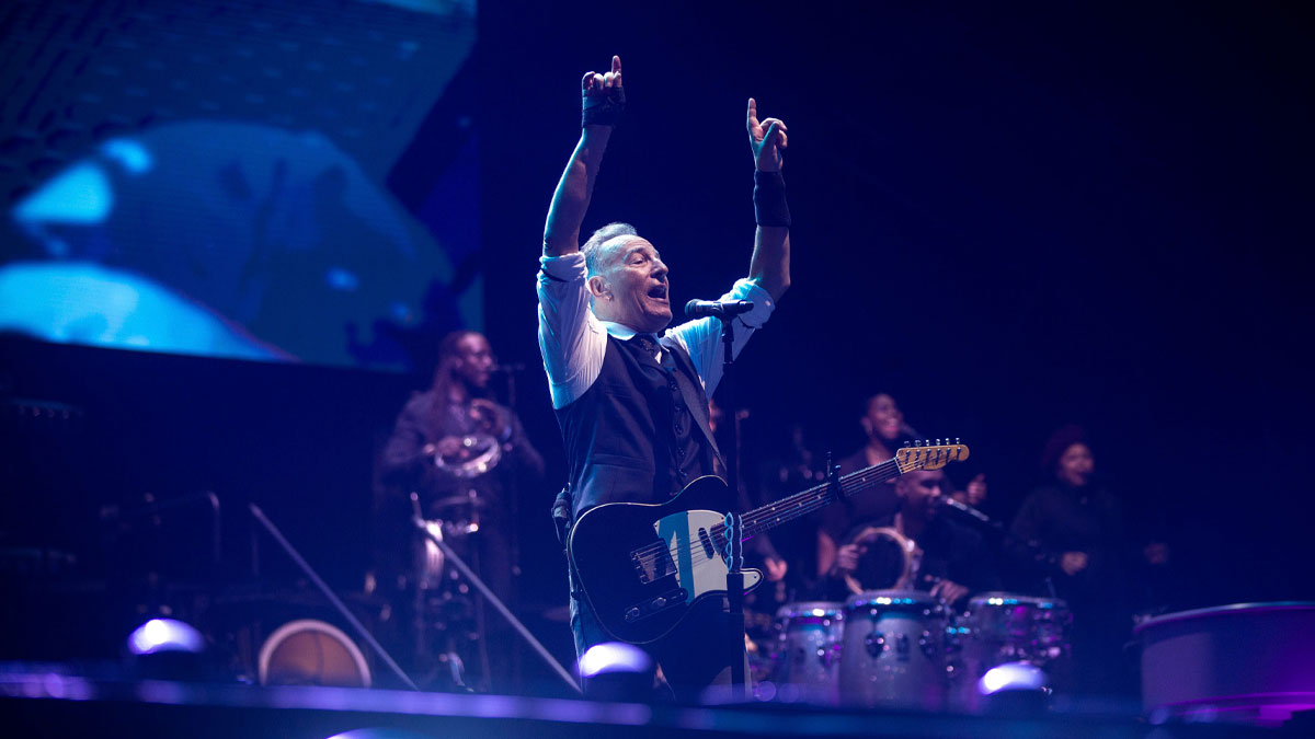 Bruce Springsteen, Courtney Cox reunite at US Open