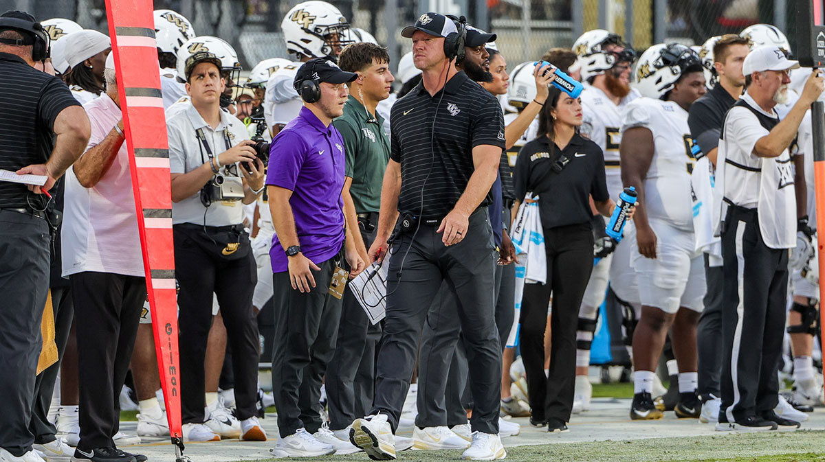 UCF football news: Scott Frost unsure about severity of QB's back injury