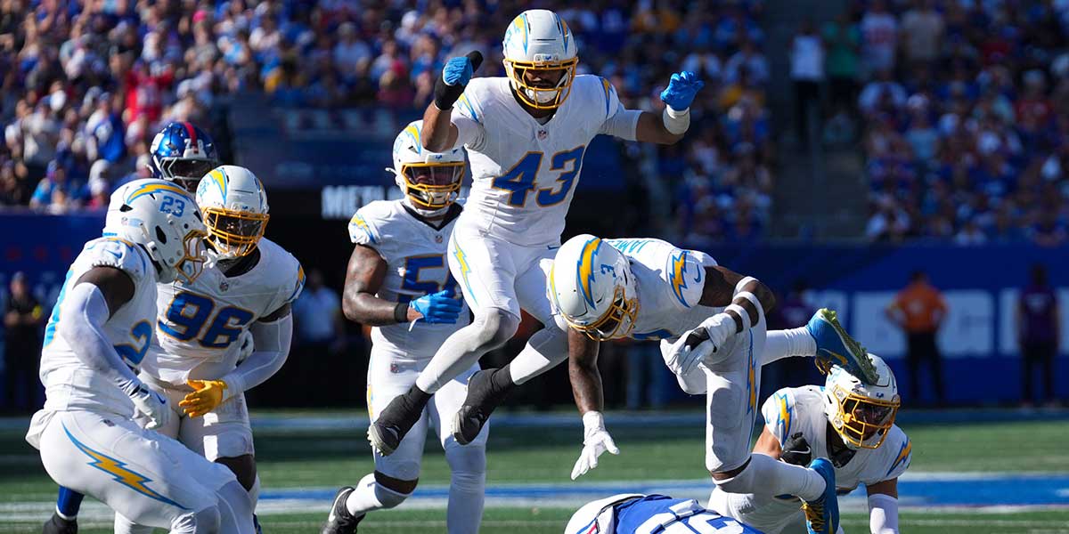 Chargers most to blame for Week 4 loss to Giants