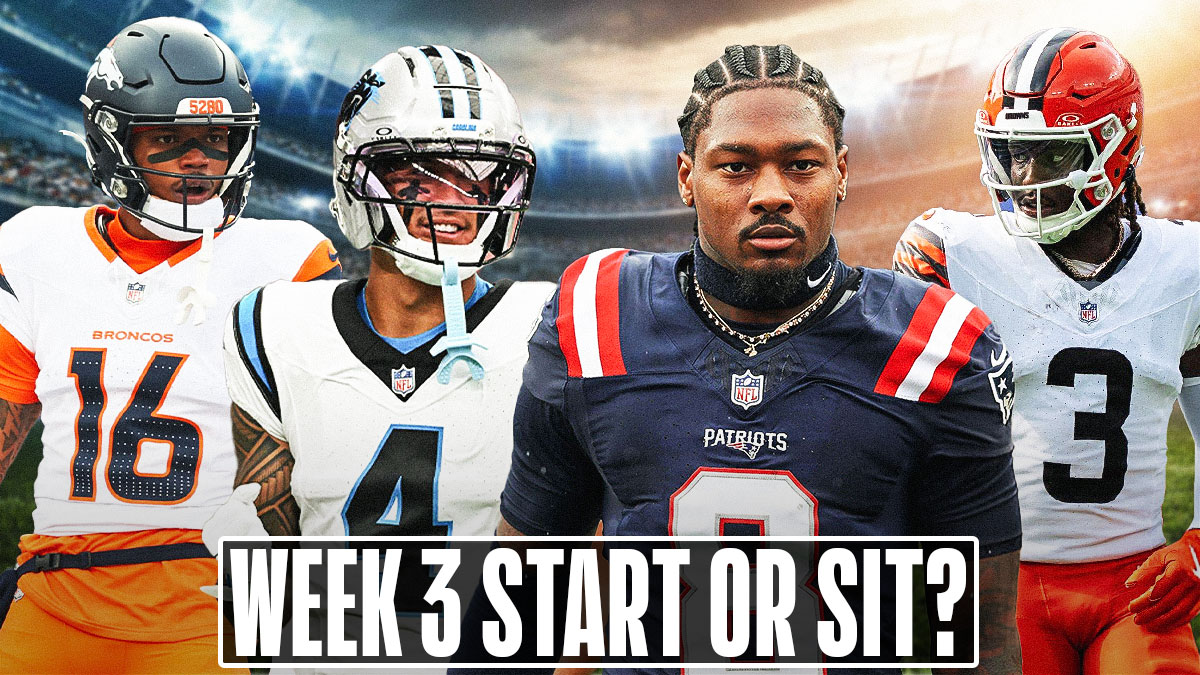 Fantasy Football Week 3 Start ‘Em Sit ‘Em: Wide Receiver