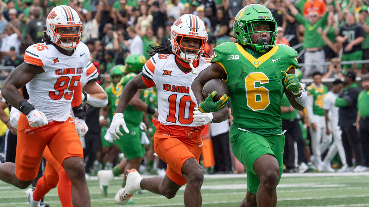 Oregon football news: Ducks pull off unreal feat vs. Oklahoma State not ...