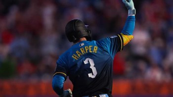 Phillies news: Harrison Bader gives fan a bat after 'Phillies Karen ...