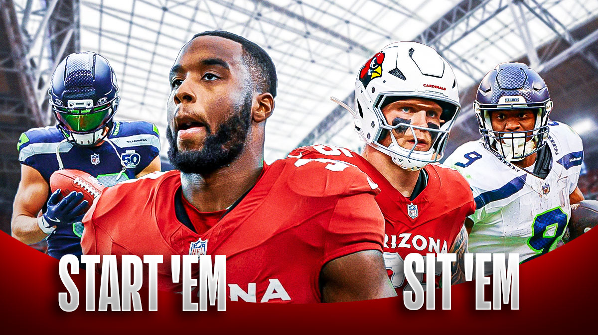 Seahawks-Cardinals Fantasy Football Week 4 Start 'Em, Sit 'Em