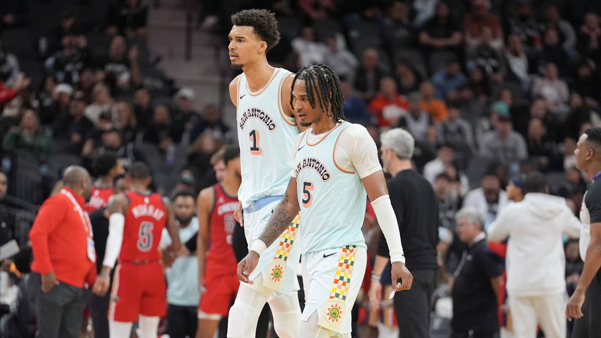 Exclusive: Spurs' Stephon Castle plays role of San Antonio hero