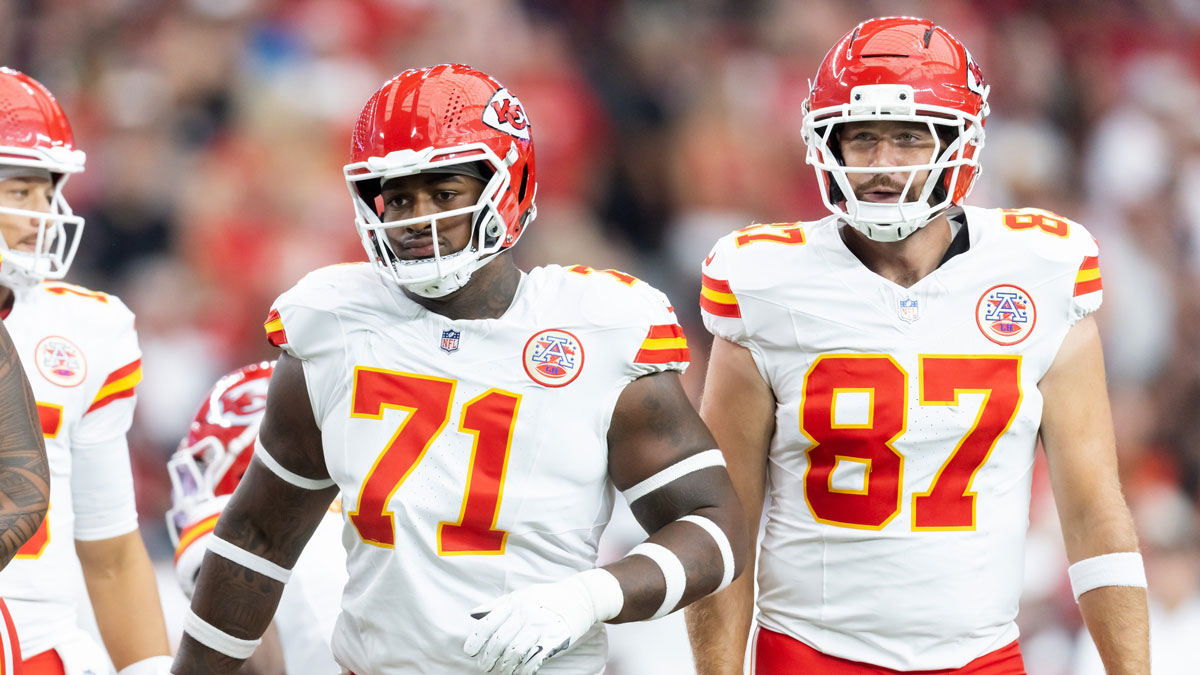 Chiefs news: Patrick Mahomes 'praying' for rookie OT amid 'personal ...