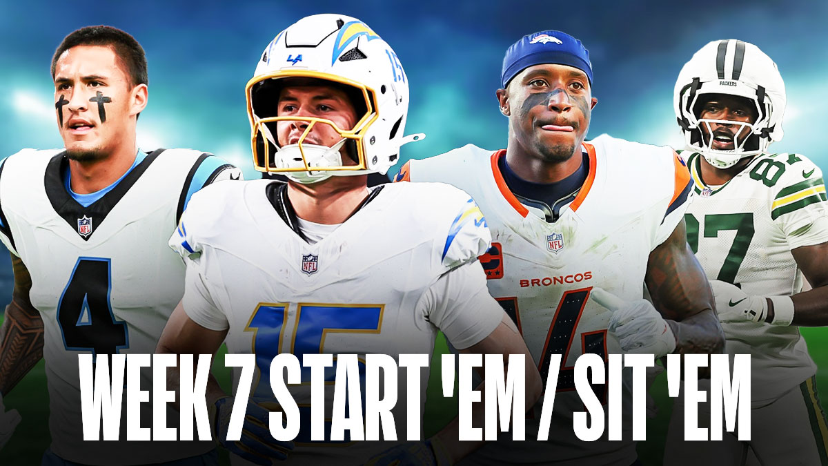 NFL Fantasy Football Week 7 Start 'Em Sit 'Em: Wide Receiver