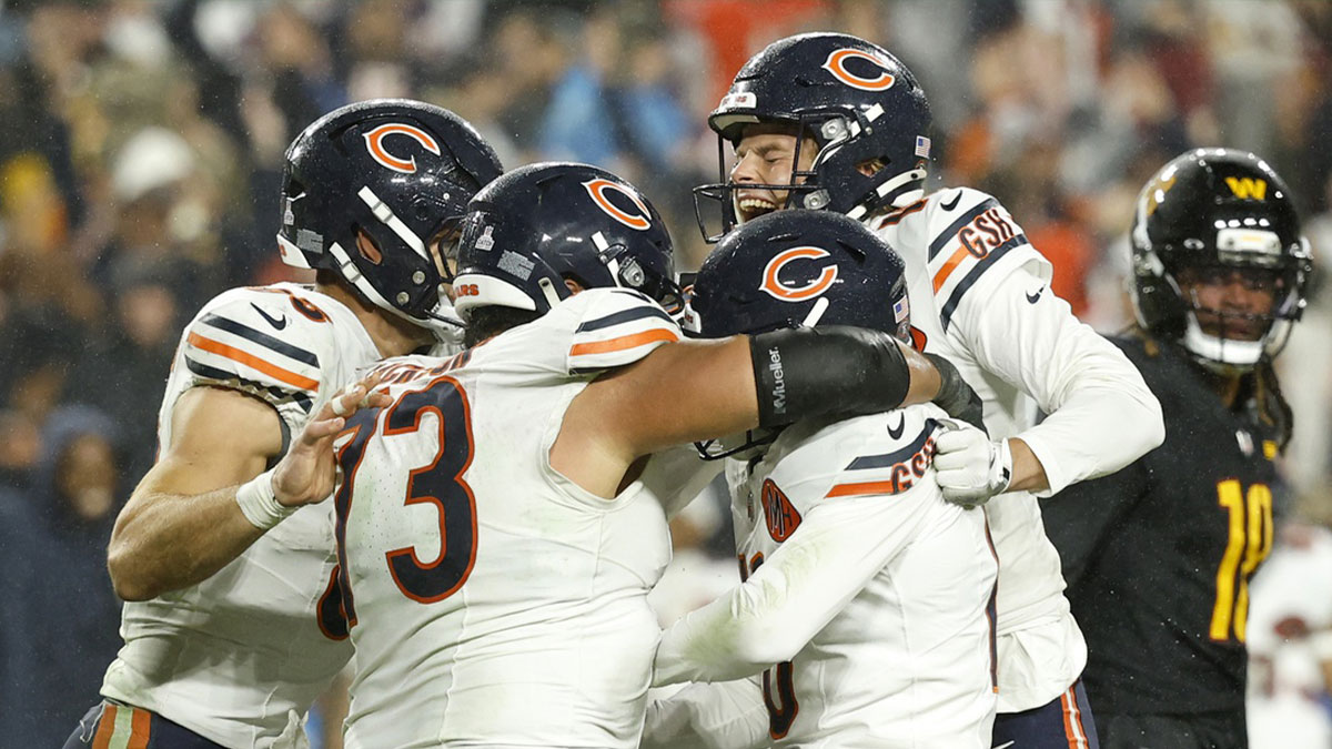 Bears news: Jake Moody's heartfelt reaction to MNF heroics vs. Commanders