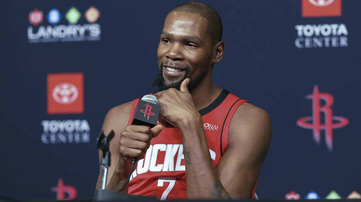 Rockets news: Kevin Durant understands why his Rockets are facing ...