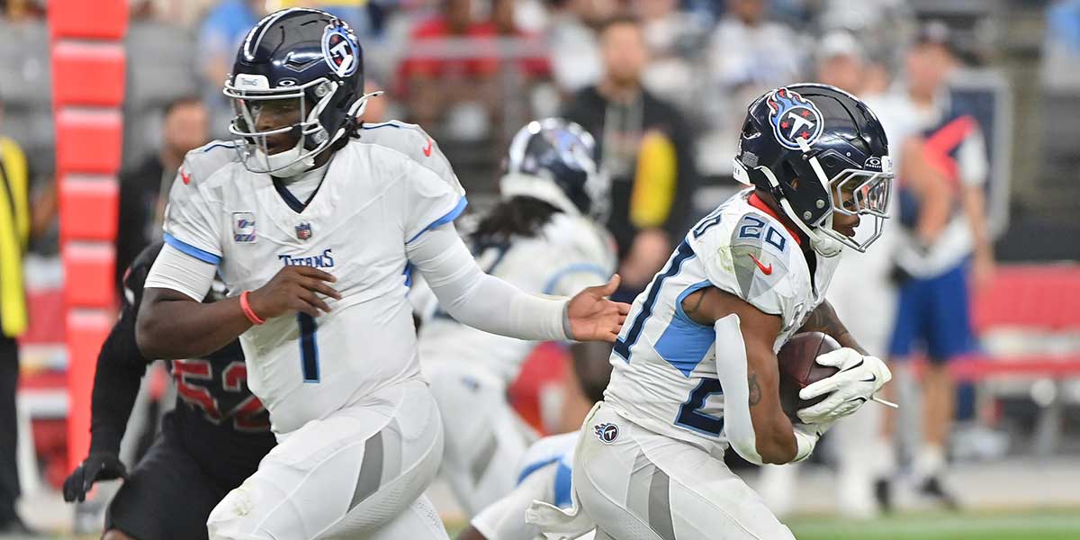 Titans news: Bizarre Cam Ward interception turned touchdown leads to ...