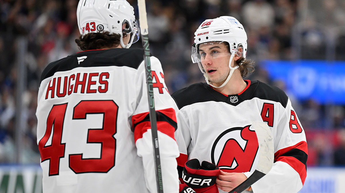 Grading Luke Hughes' mammoth $63 million extension with Devils