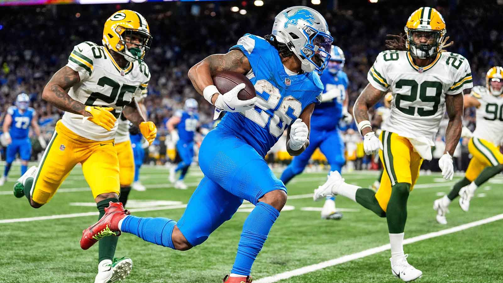 Packers-Lions Fantasy Football Week 13 Start 'Em, Sit 'Em