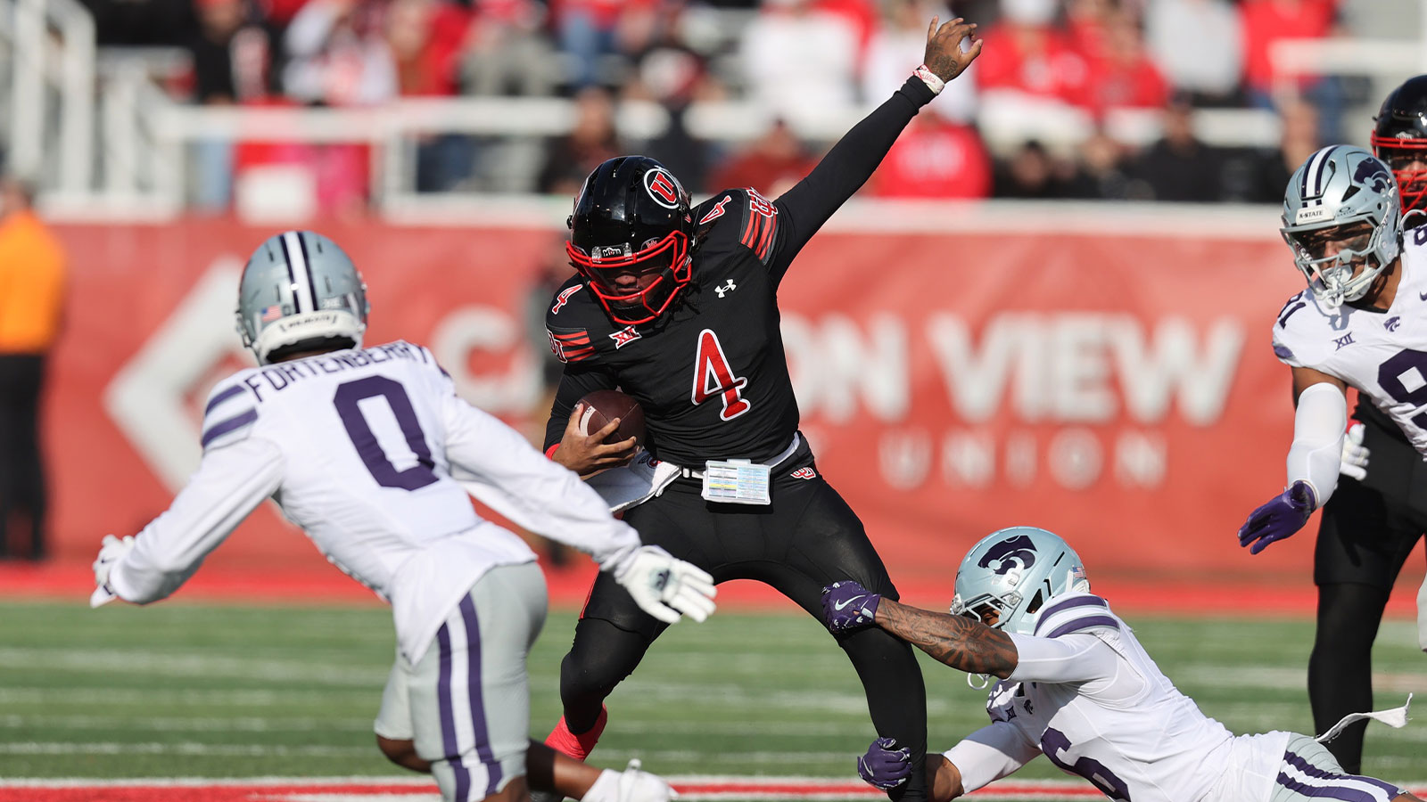 Utah football news: Devon Dampier powers past Kansas State