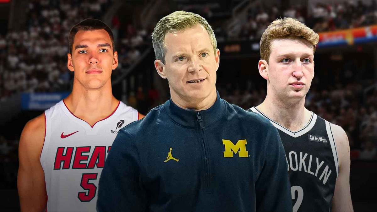 Michigan basketball news: Dusty May's reaction to Danny Wolf-Vlad Goldin reunion