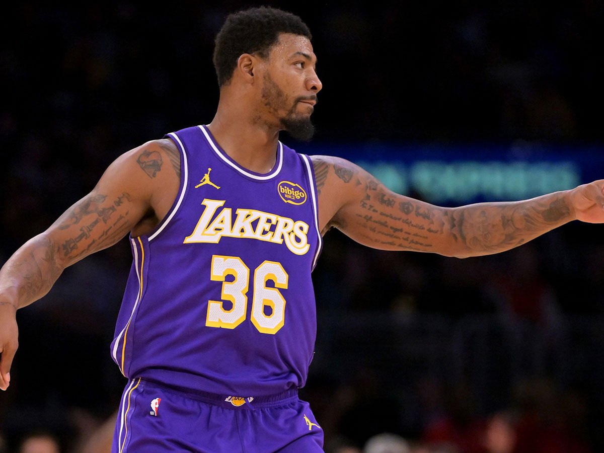 Marcus Smart Lakers Jersey