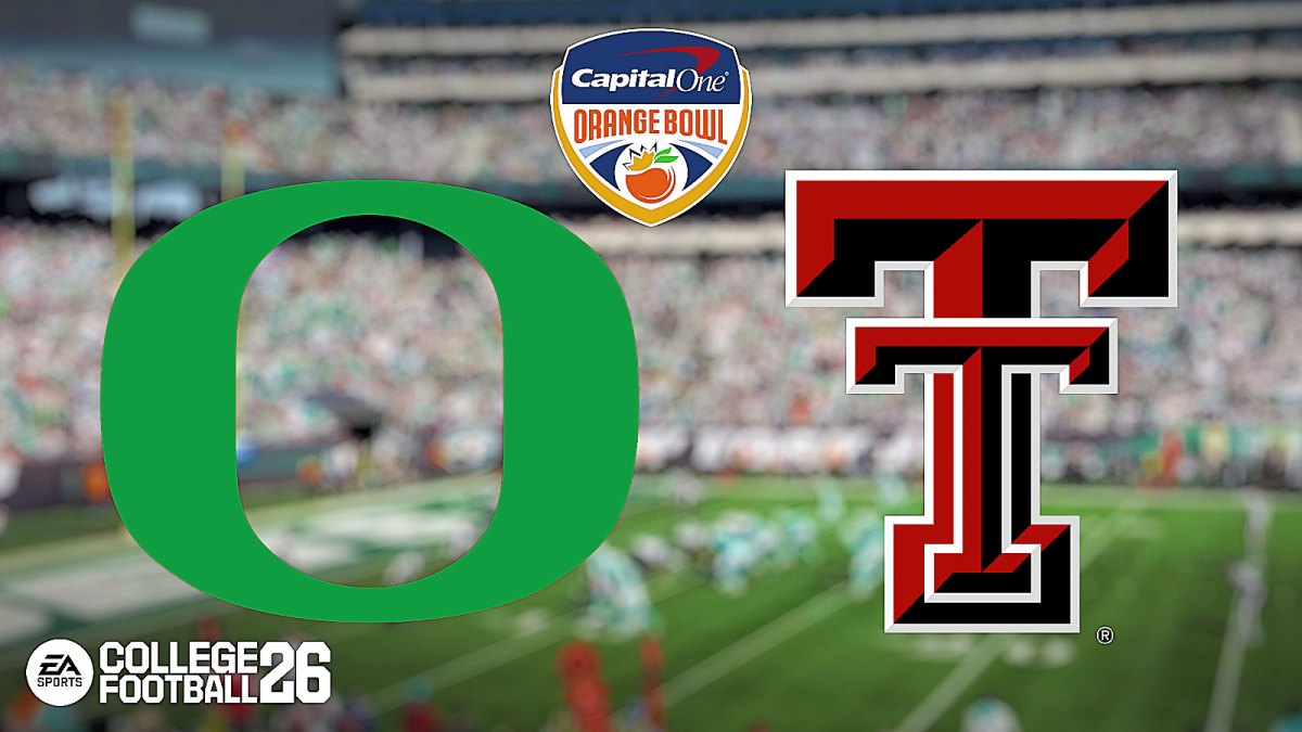 Oregon vs. Texas Tech Results According to College Football 26