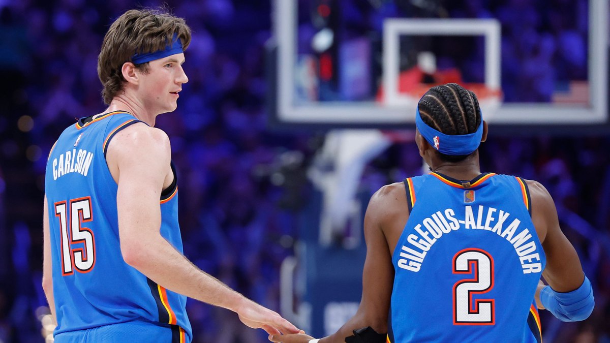 Thunder news: How SGA took Lu Dort's breath away with off-the-backboard ...