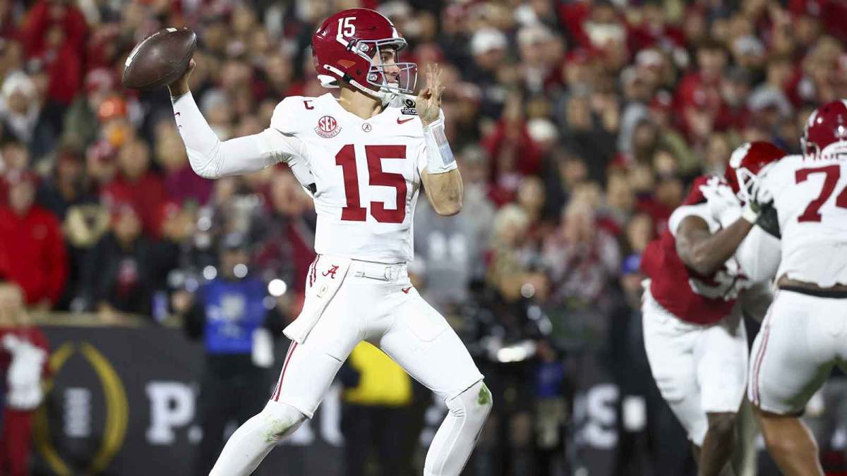 Alabama football news: Ty Simpson turns CFB tide with TD pass to ...