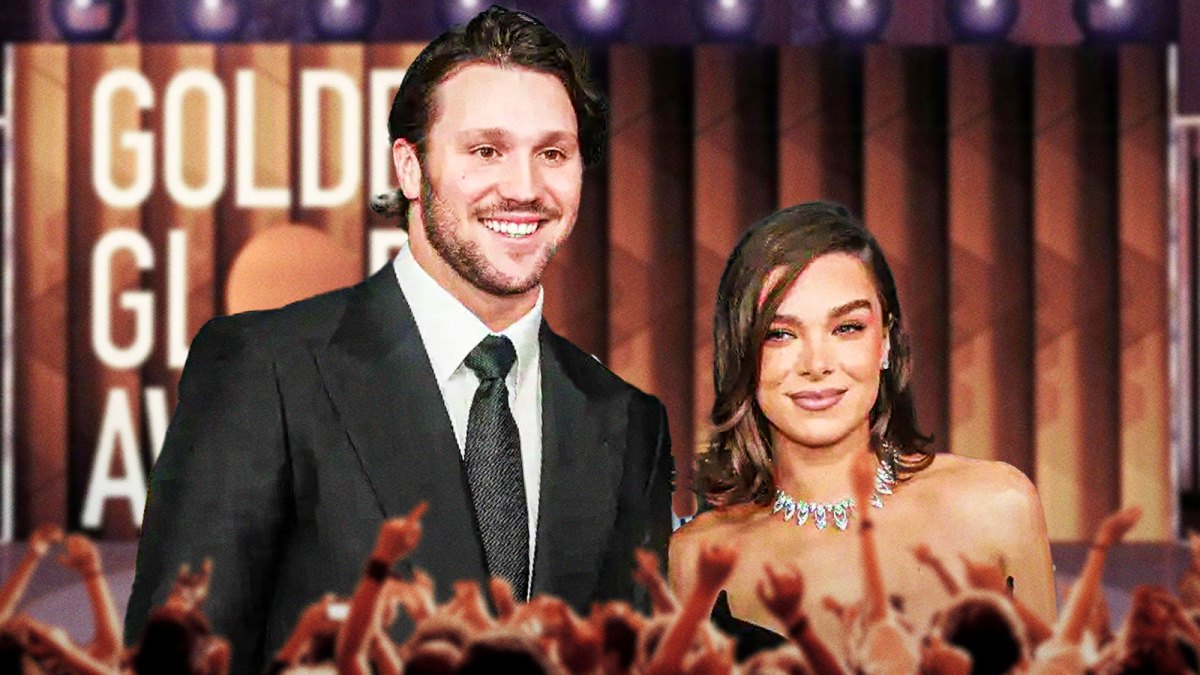Bills news: Josh Allen shouts out Hailee Steinfeld's Golden Globes ...
