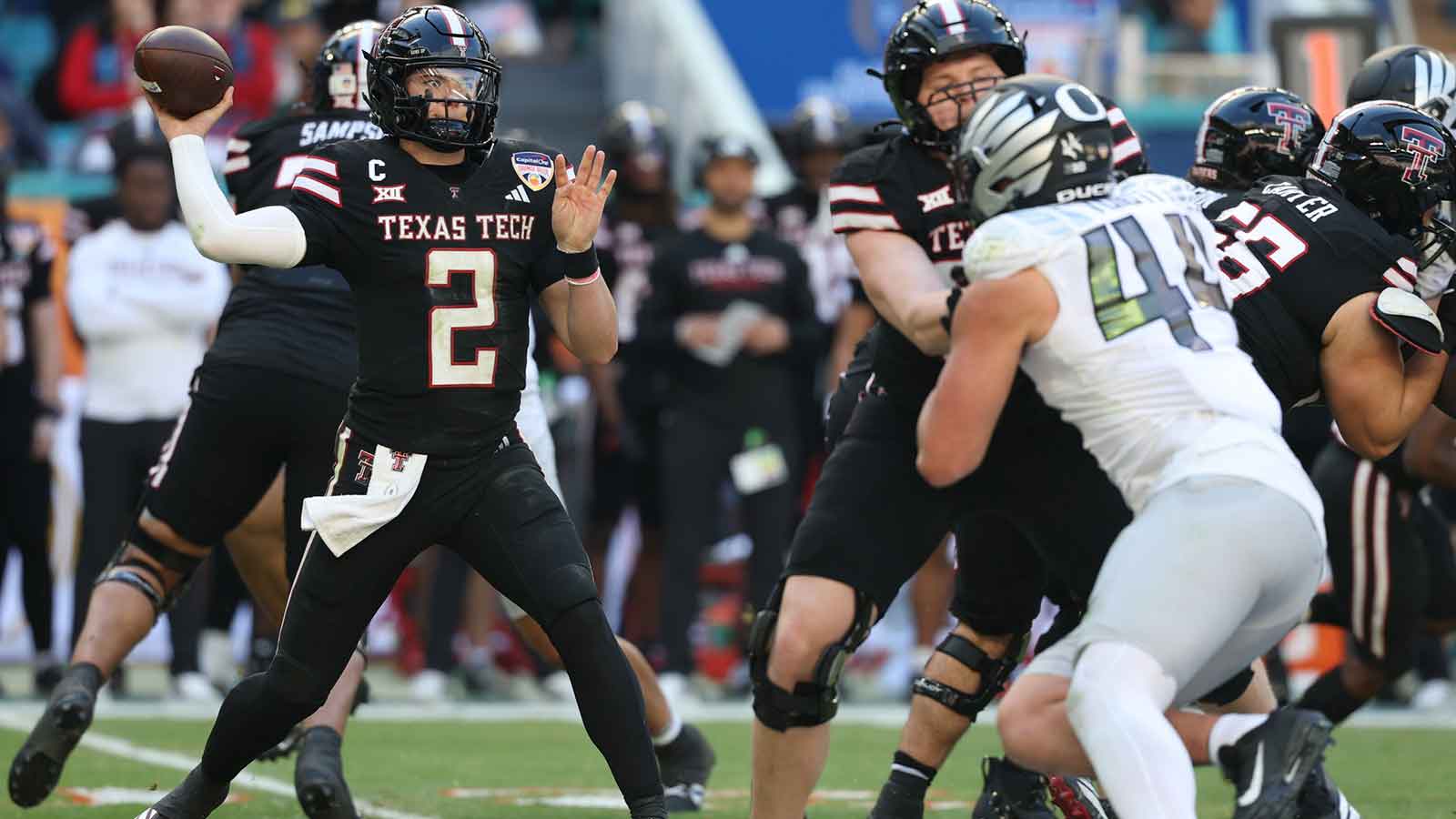 Texas Tech football news: Crying Behren Morton sends powerful message ...