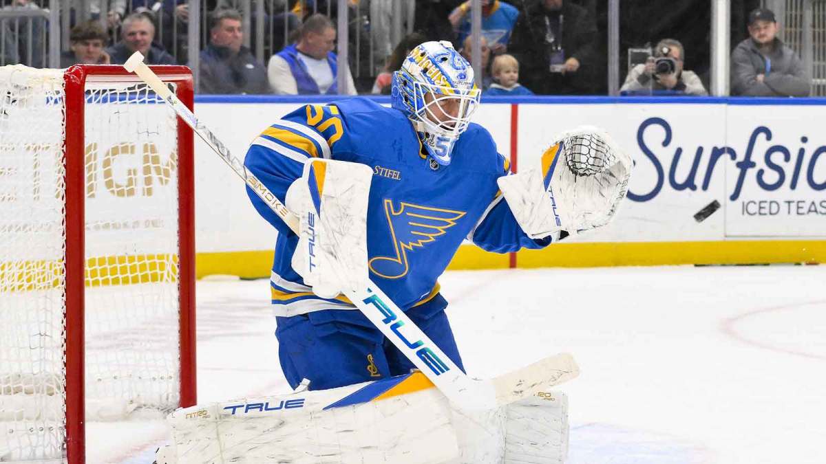 Blues news: Jim Montgomery reveals reason for Jordan Binnington-Joel ...