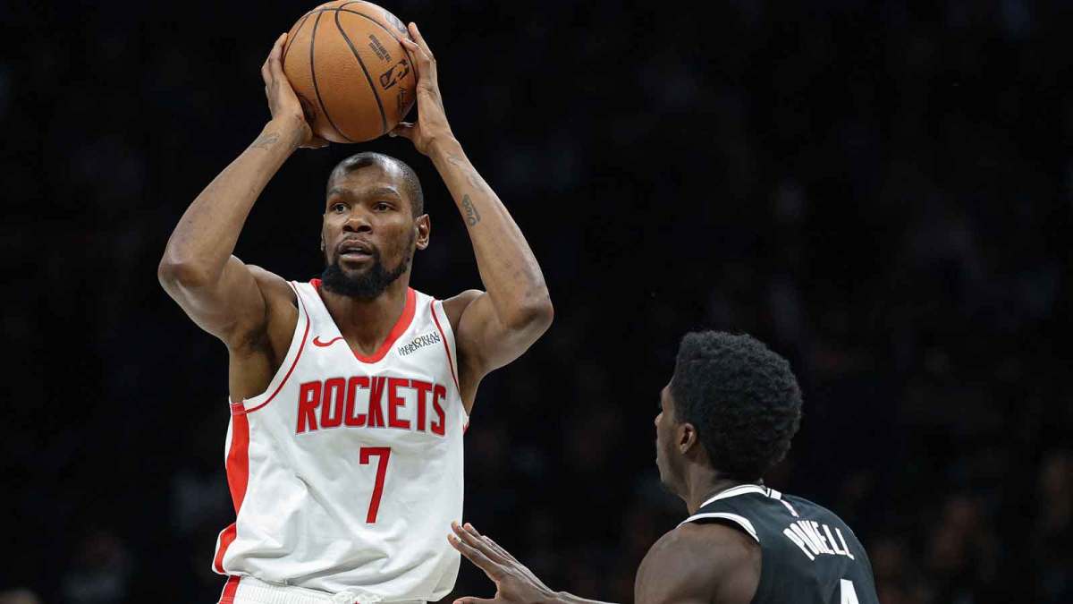 Rockets news: Kevin Durant makes franchise history at age 37 vs. Nets