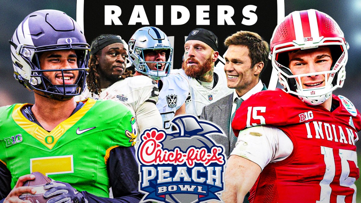 Oregon-Indiana CFP semifinal has massive Raiders NFL Draft implications