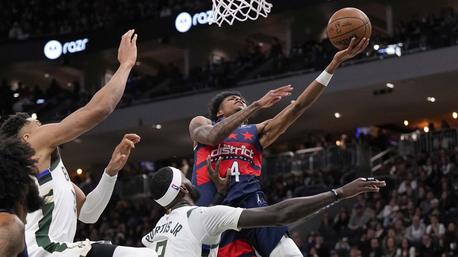 Wizards' Tre Johnson breaks rookie franchise record in thrilling win vs ...
