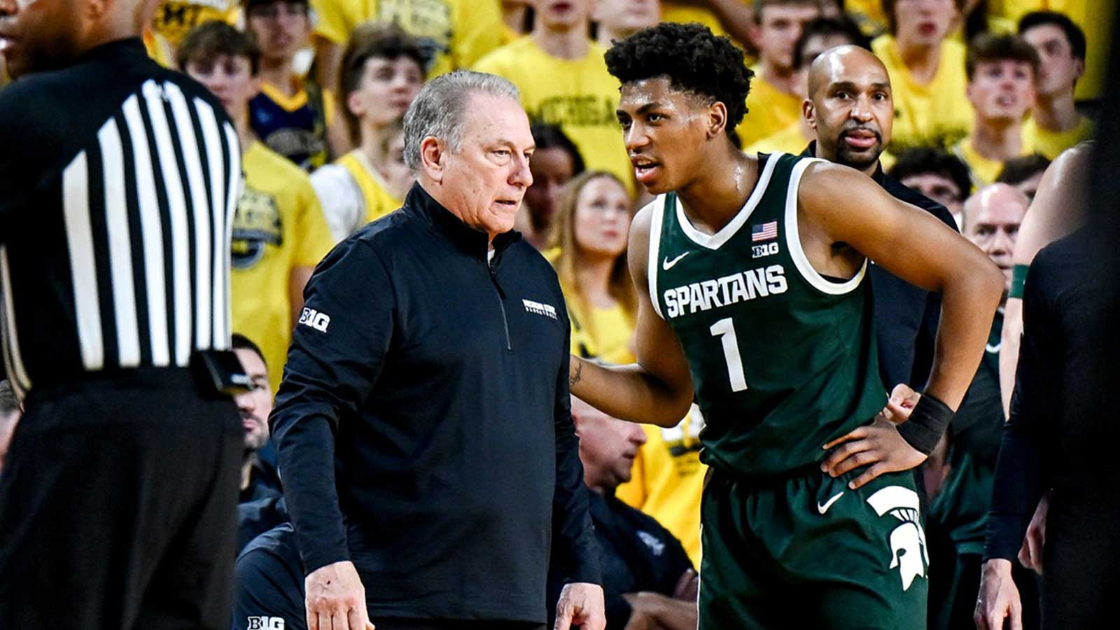 March Madness news: Tom Izzo celebrates Trey Fort's fight
