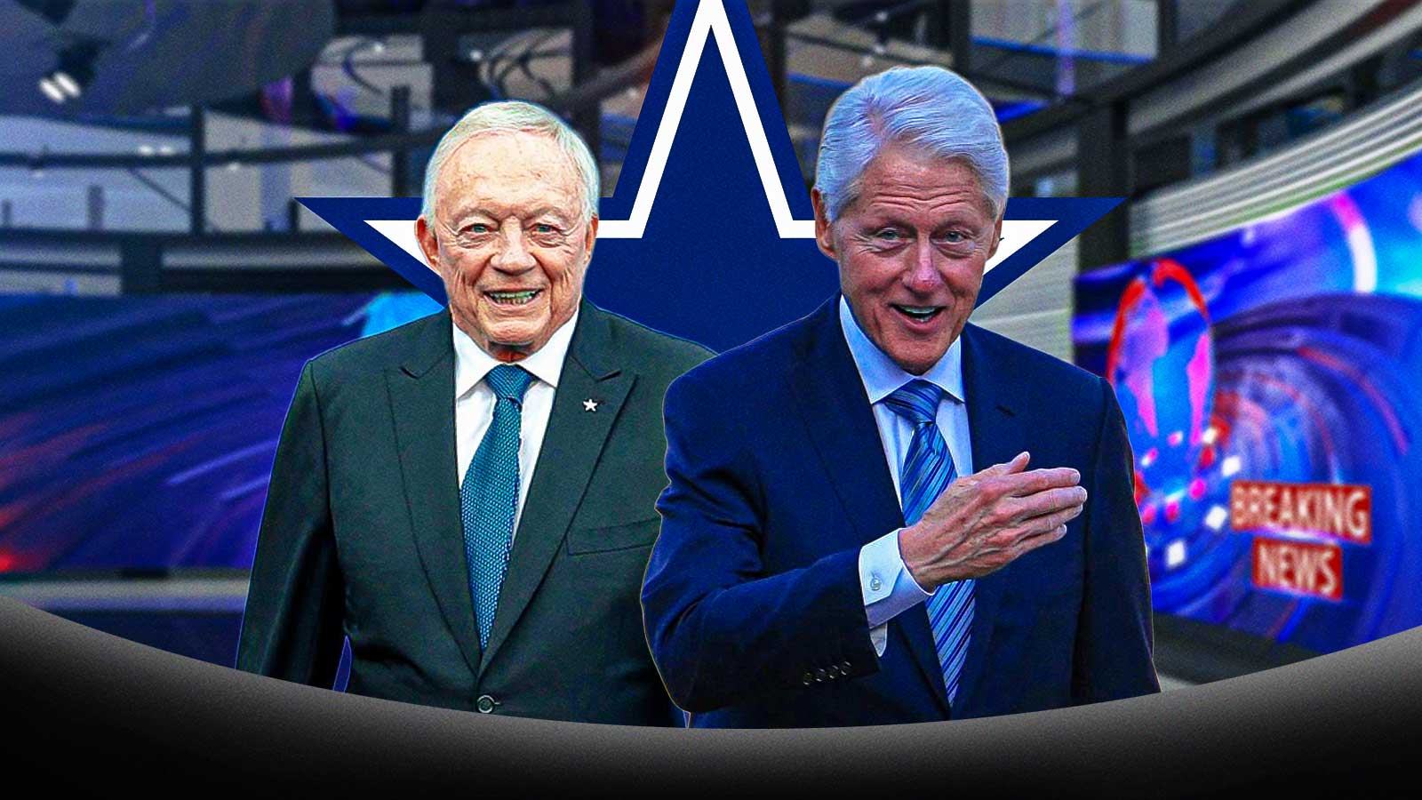 Cowboys news: Bill Clinton shows up at Dallas' pre-draft press ...
