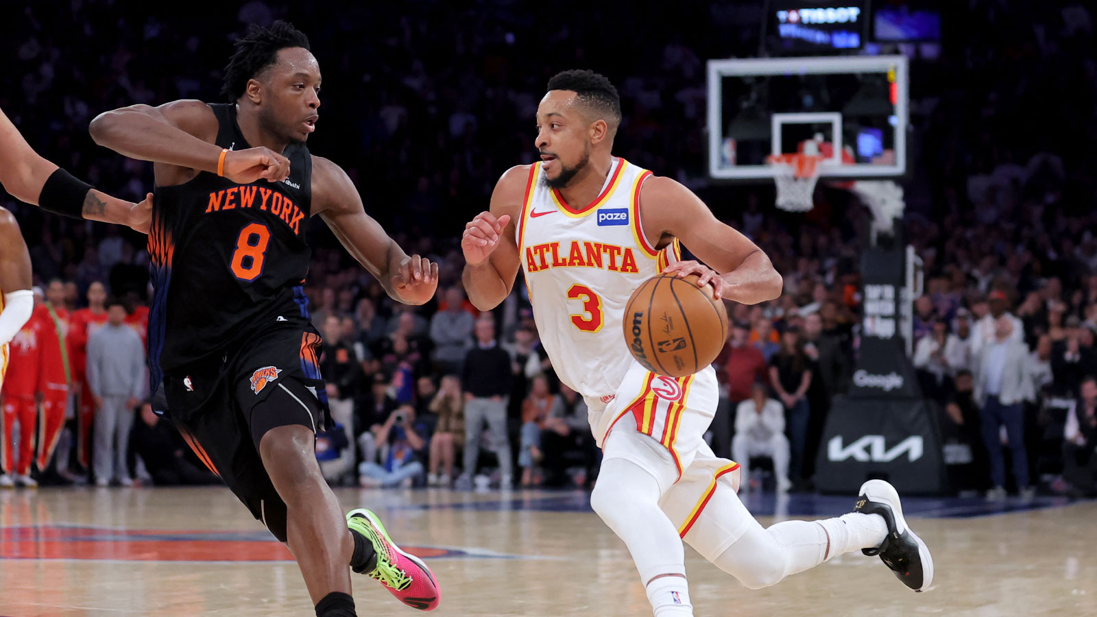 Hawks news: Jonathan Kuminga says Knicks fans woke CJ McCollum beast