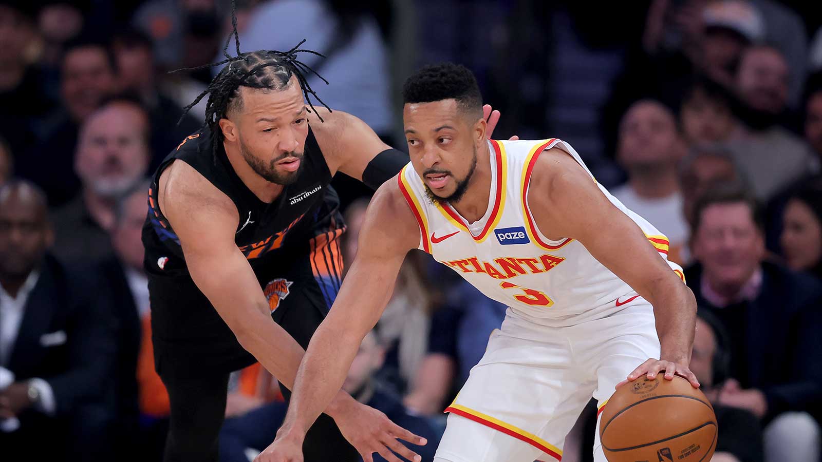 Hawks news: CJ McCollum singles out Jalen Brunson in exchange with reporter