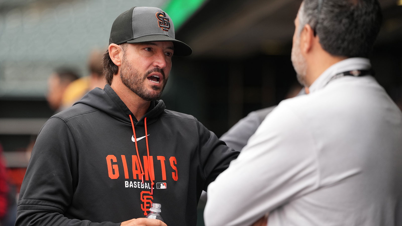 Giants' Tony Vitello drops hilarious Drew Gilbert take with Rafael ...