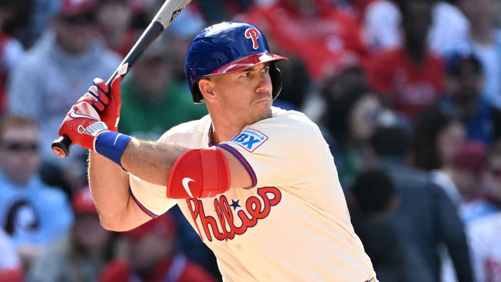 Phillies news: JT Realmuto shares worry of broken foot injury vs. Giants