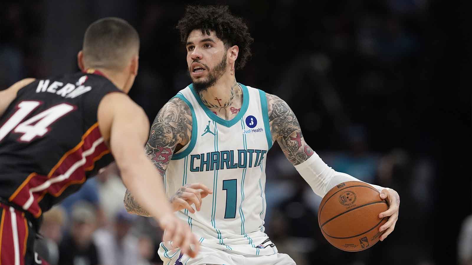 Hornets news: LaMelo Ball gets NBA Playmaker Chain after big win vs. Heat