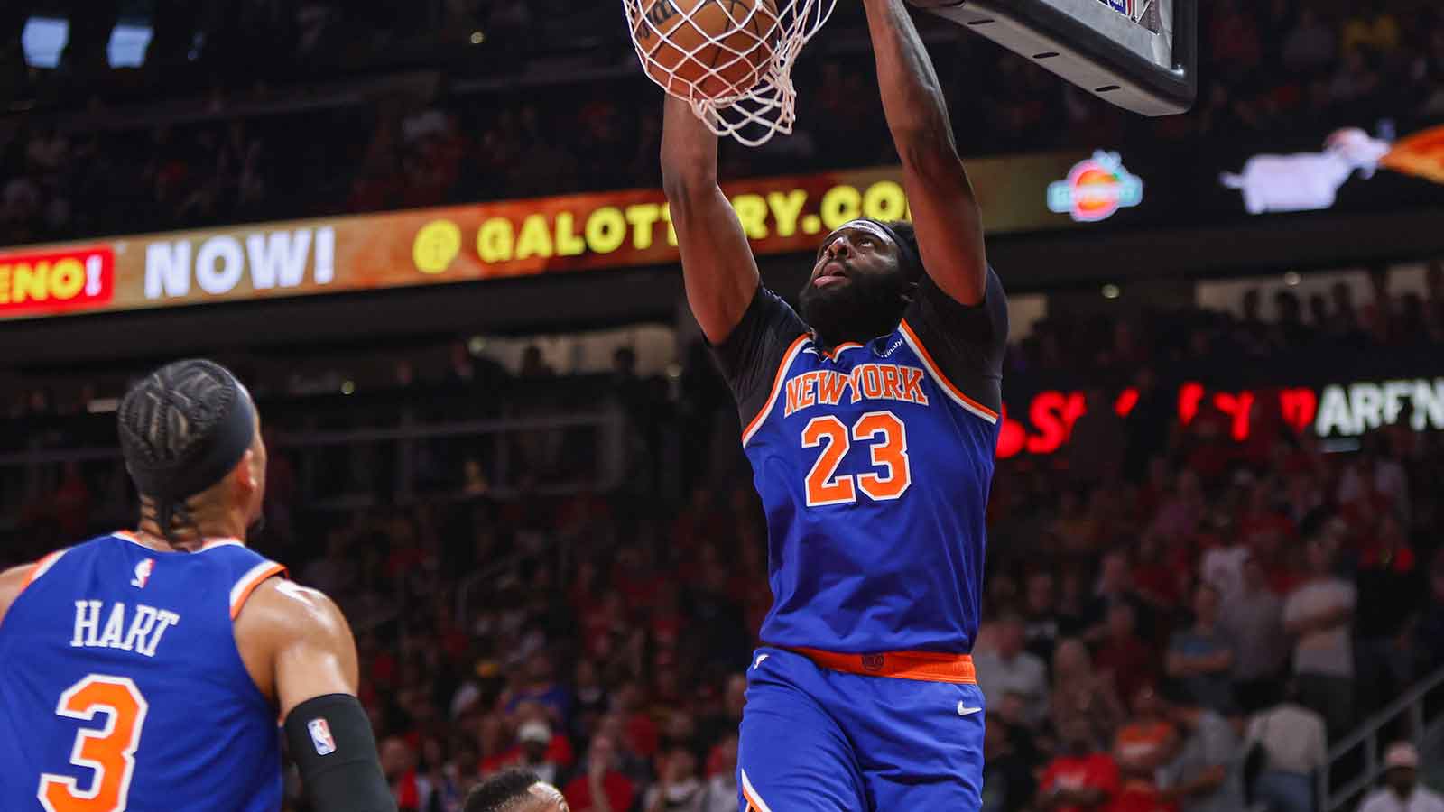 Knicks' Mitchell Robinson's playoff minutes could determine future