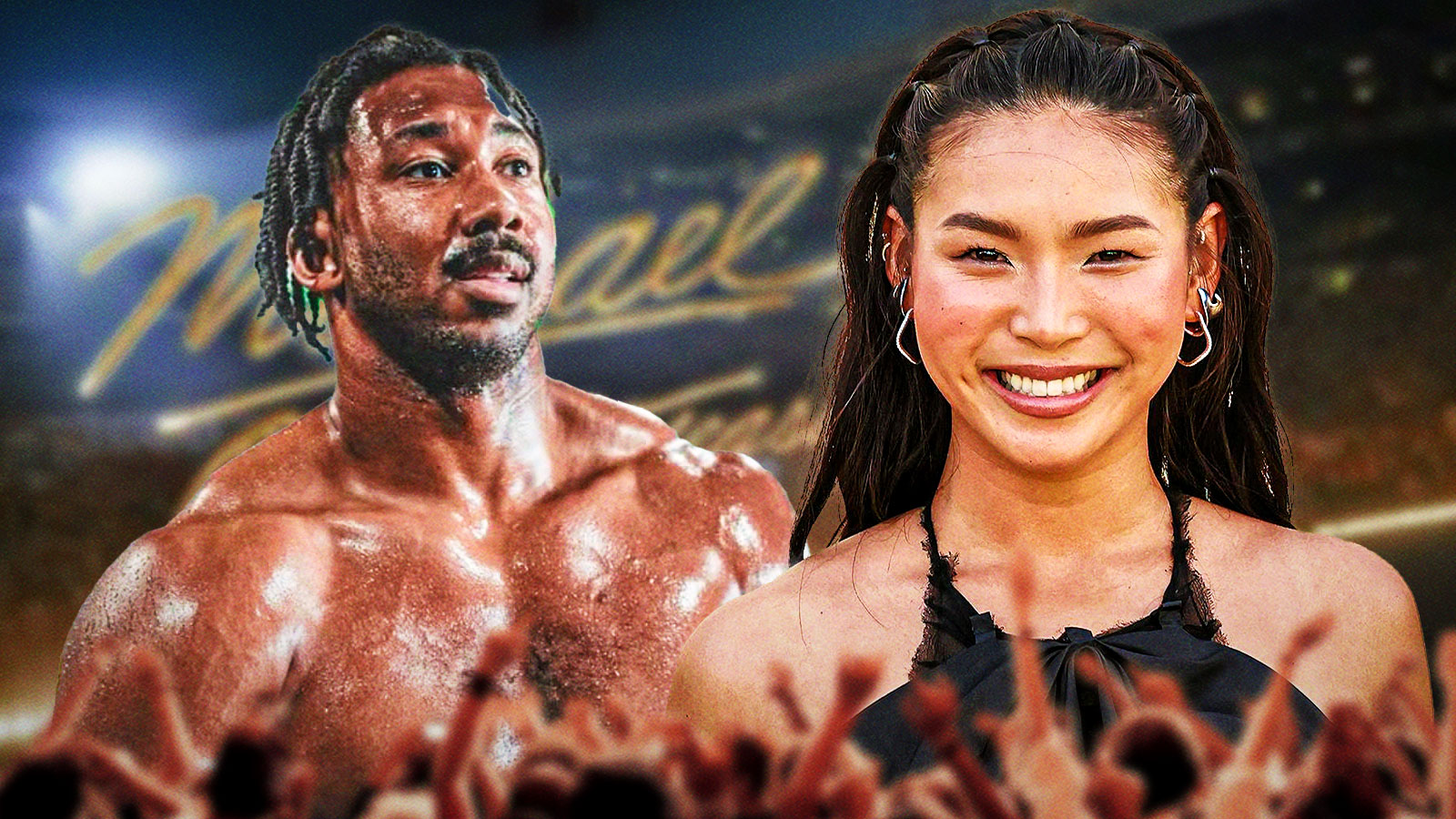 Myles Garrett channels inner Michael Jackson alongside Chloe Kim at ...