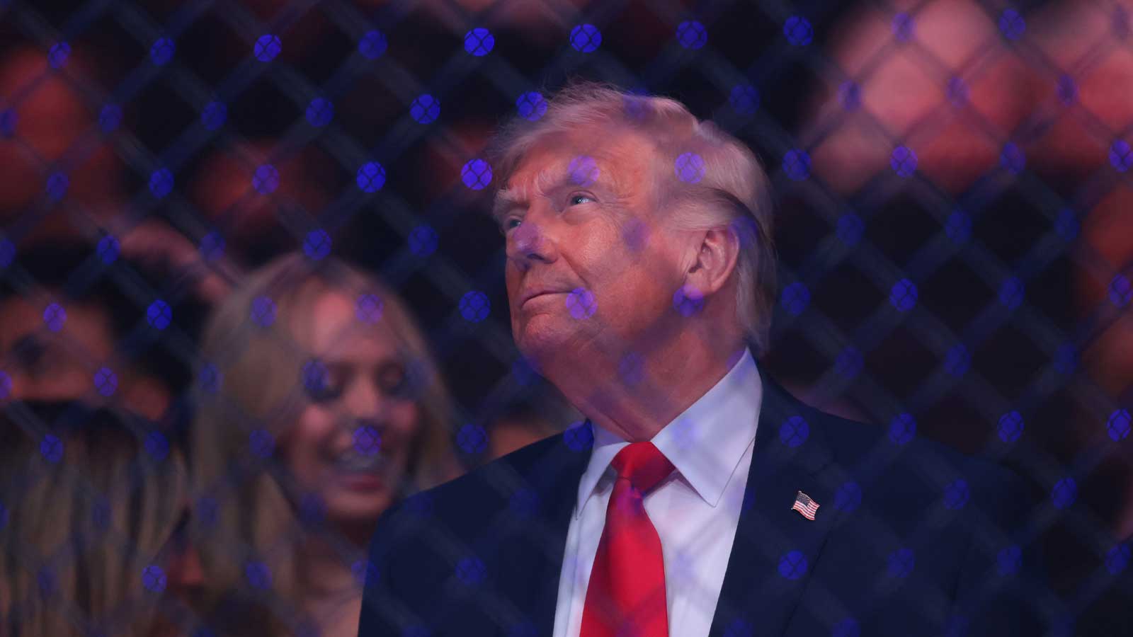 UFC monstrosity towering over White House has Donald Trump haters ...