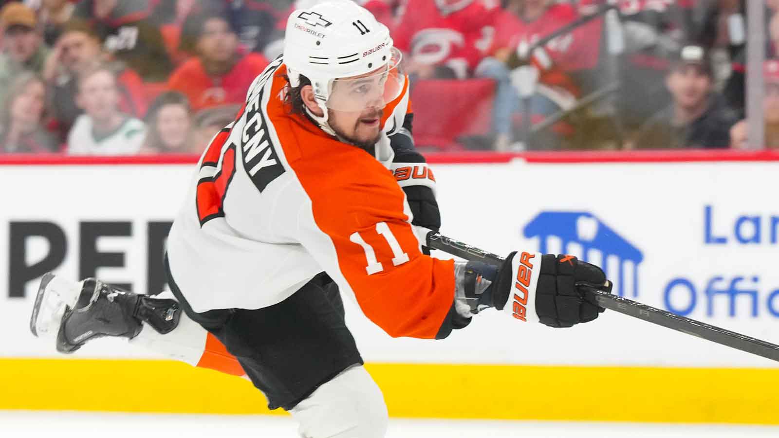 Flyers news: Travis Konecny reacts to nightmare OT miss in Hurricanes ...
