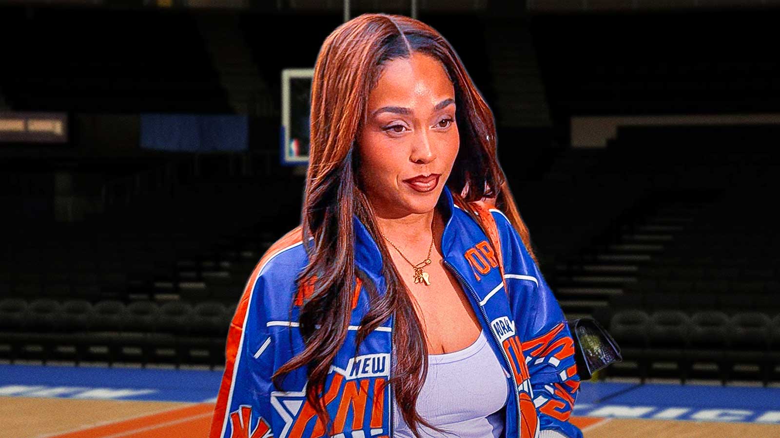 Jordyn Woods reveals her 'lucky item' in her wardrobe leading to Knicks ...