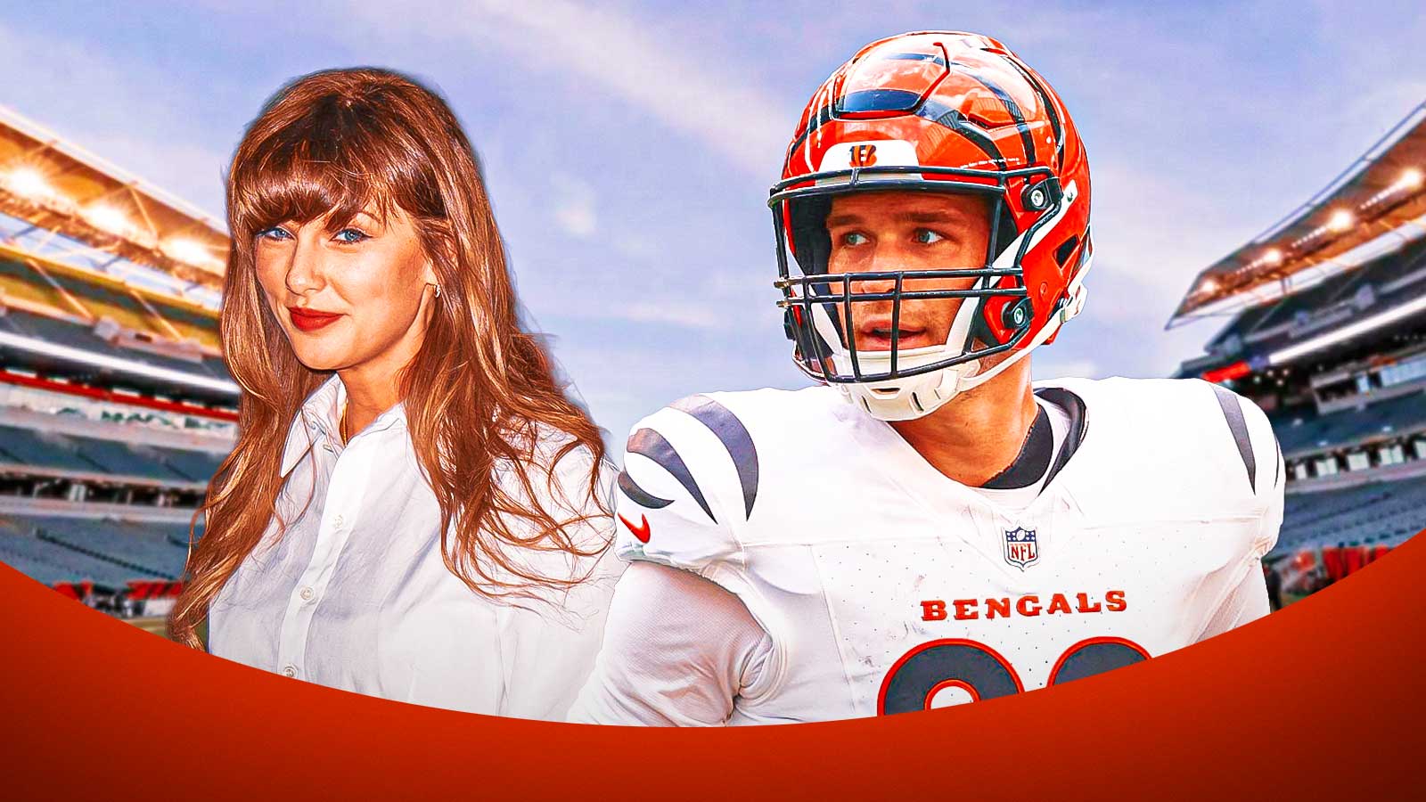 Mike Gesicki's wife Halle outs his Taylor Swift 'fangirling'