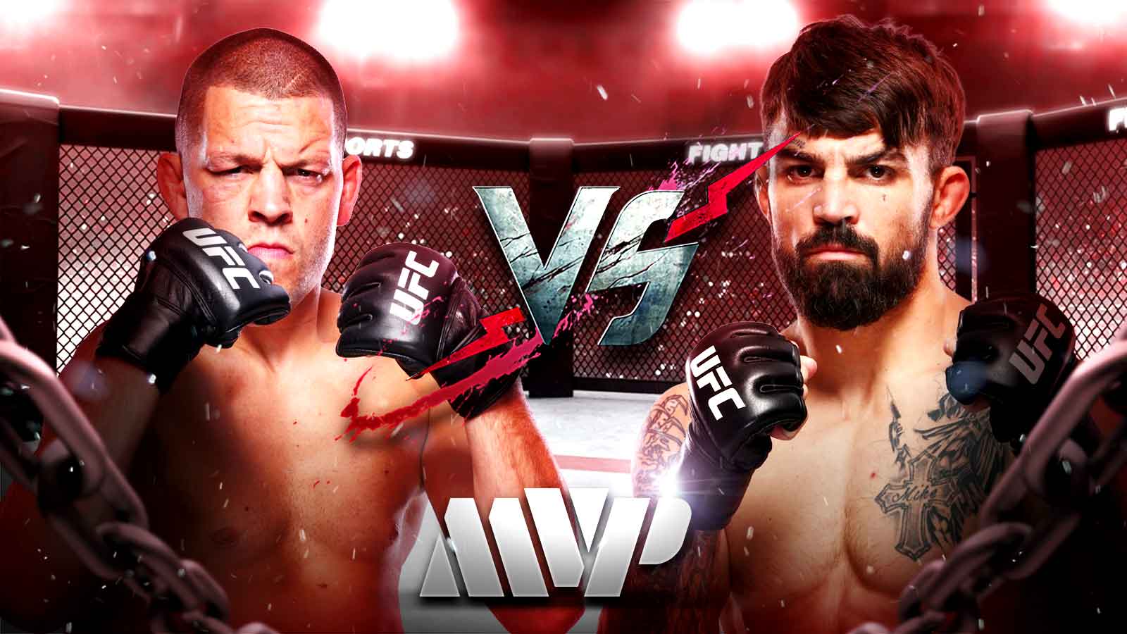 Nate Diaz vs. Mike Perry prediction, odds, pick for MVP MMA 1