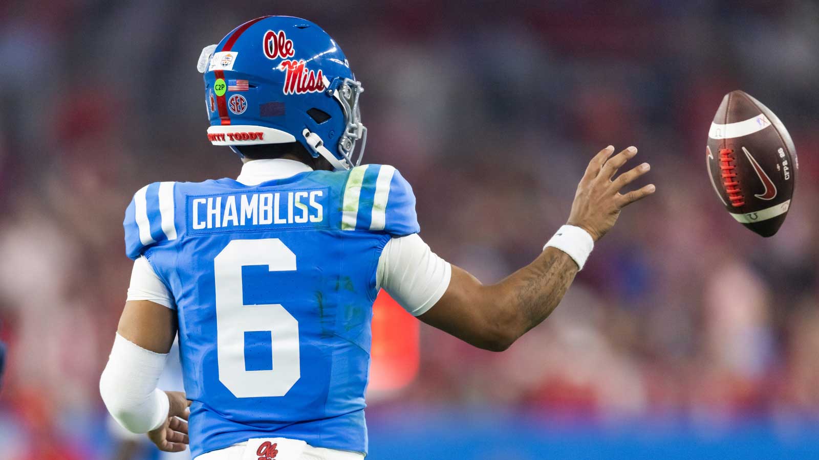 Ole Miss news: What Trinidad Chambliss said about Lane Kiffin leaving ...