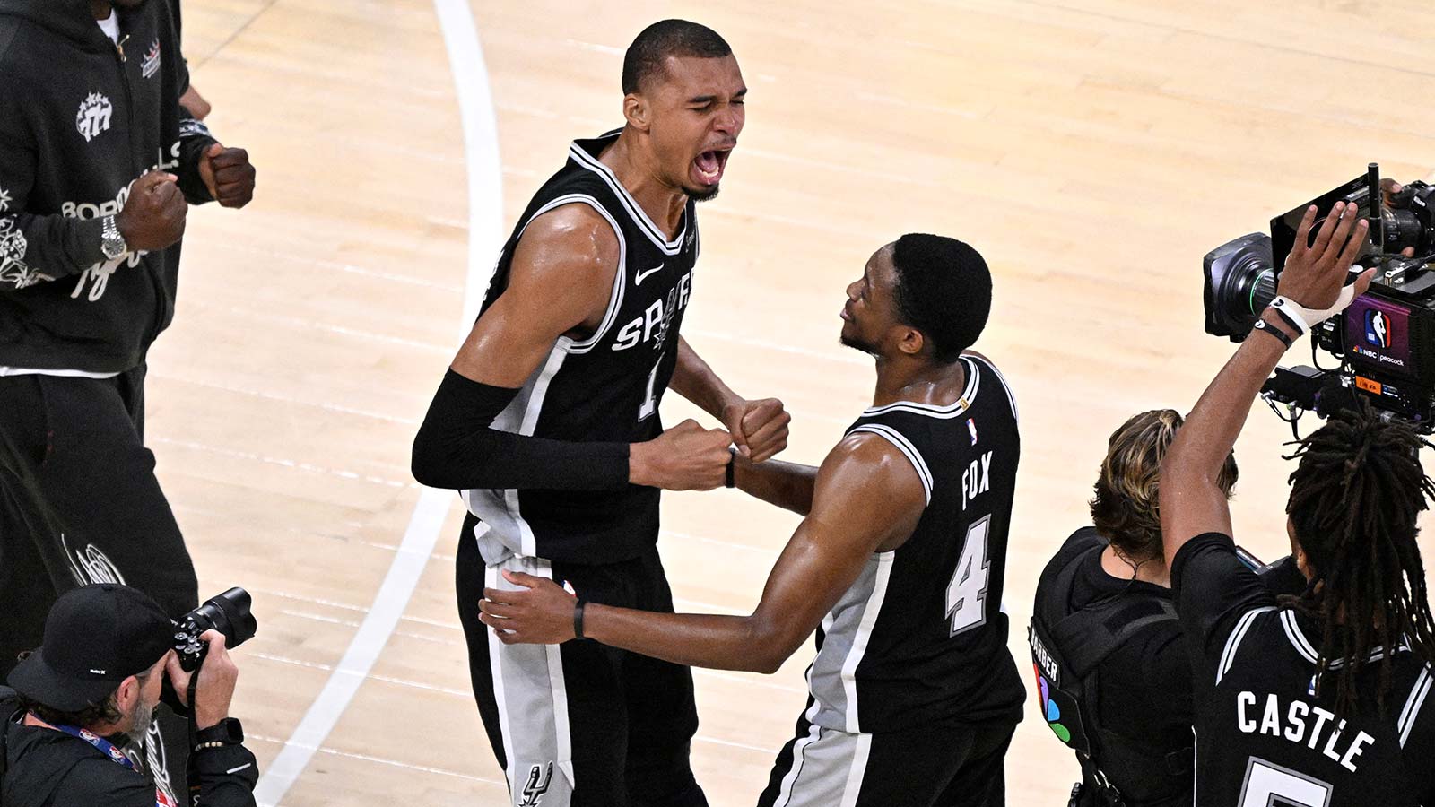Spurs news: WCF MVP Victor Wembanyama in tears after beating Thunder in ...