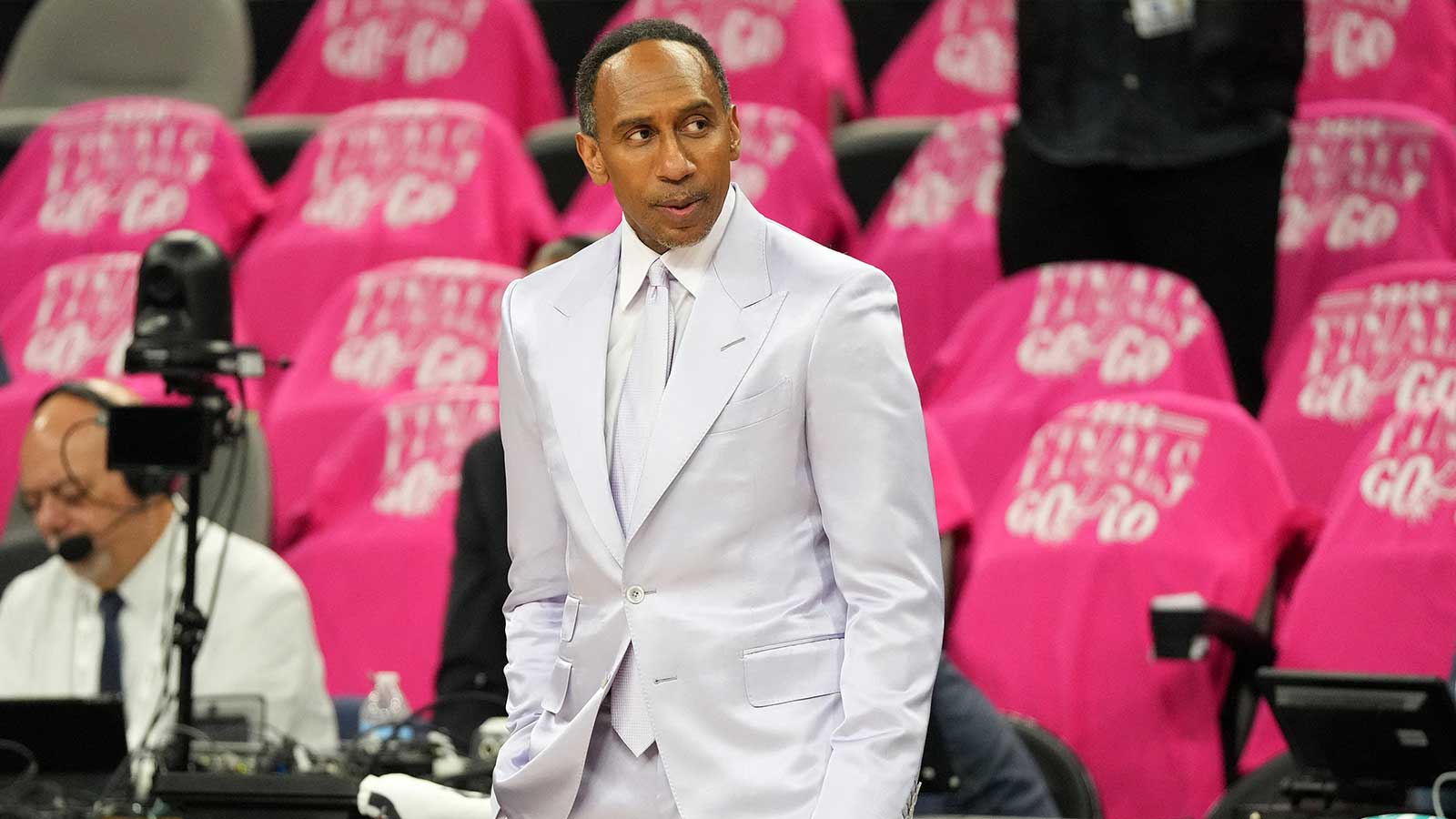 Stephen A. Smith drops 'greatest moment' reaction to Knicks' NBA Finals ...
