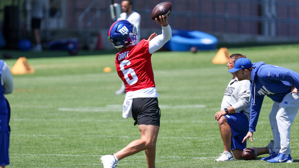 Giants news: Jaxson Dart finds new favorite target with Malik Nabers ...