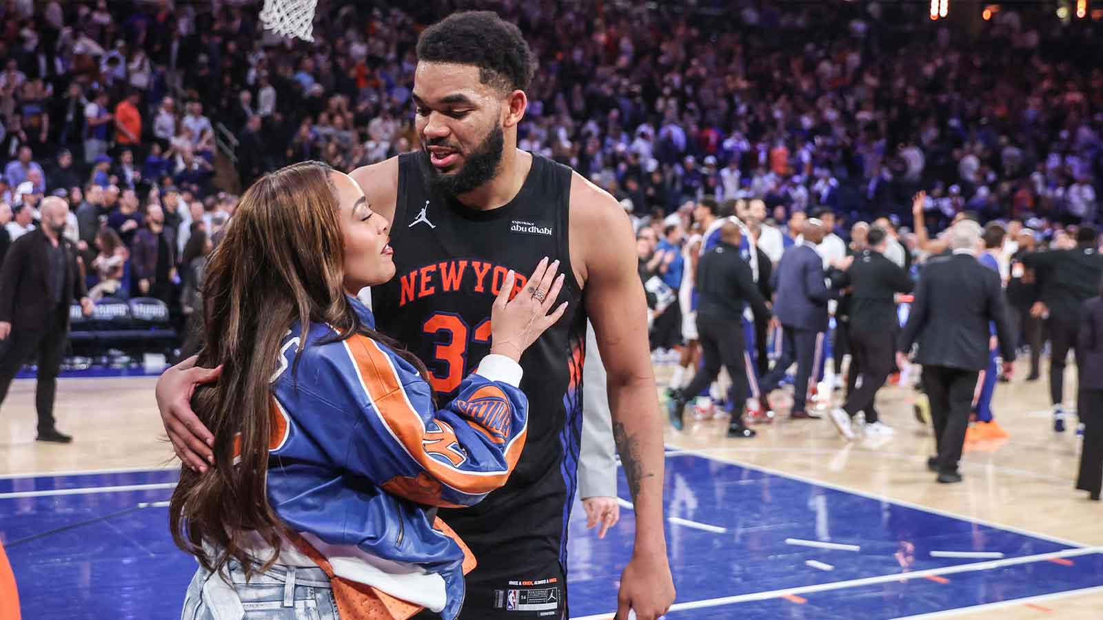 Exclusive: 'Shocked' Jordyn Woods on Karl-Anthony Towns, Knicks' bond ...