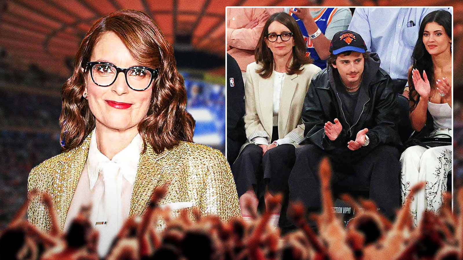 Knicks news: Tina Fey cool with Timothée Chalamet's 'manspreading ...