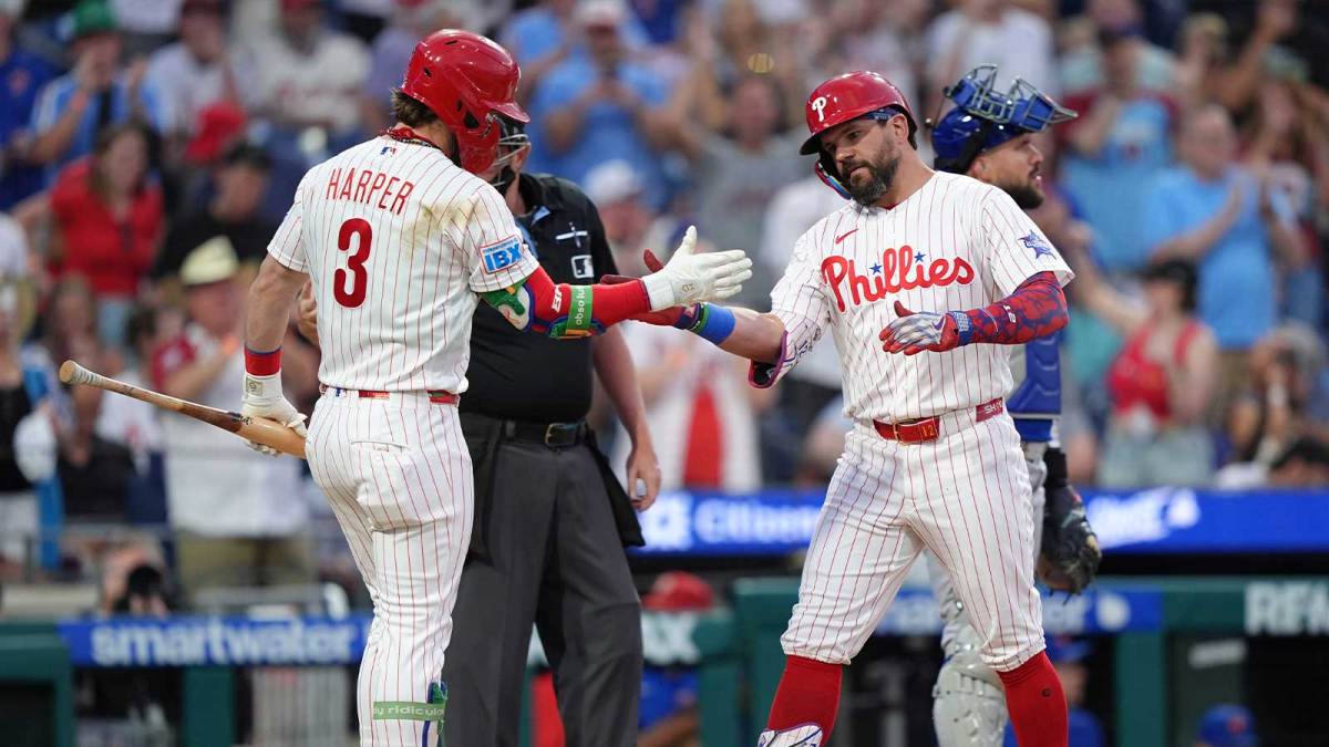Phillies news: Kyle Schwarber, Bryce Harper make history not seen since ...